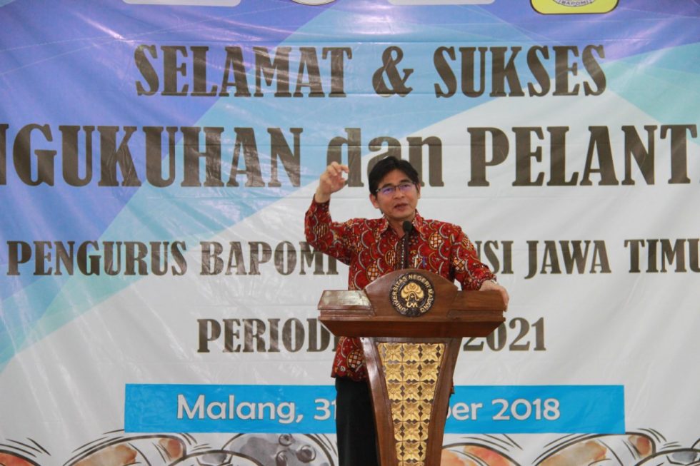 Lantik Pengurus Bapomi, Dirjen Belmawa Puji Sumbangsih PT | SurabayaPost