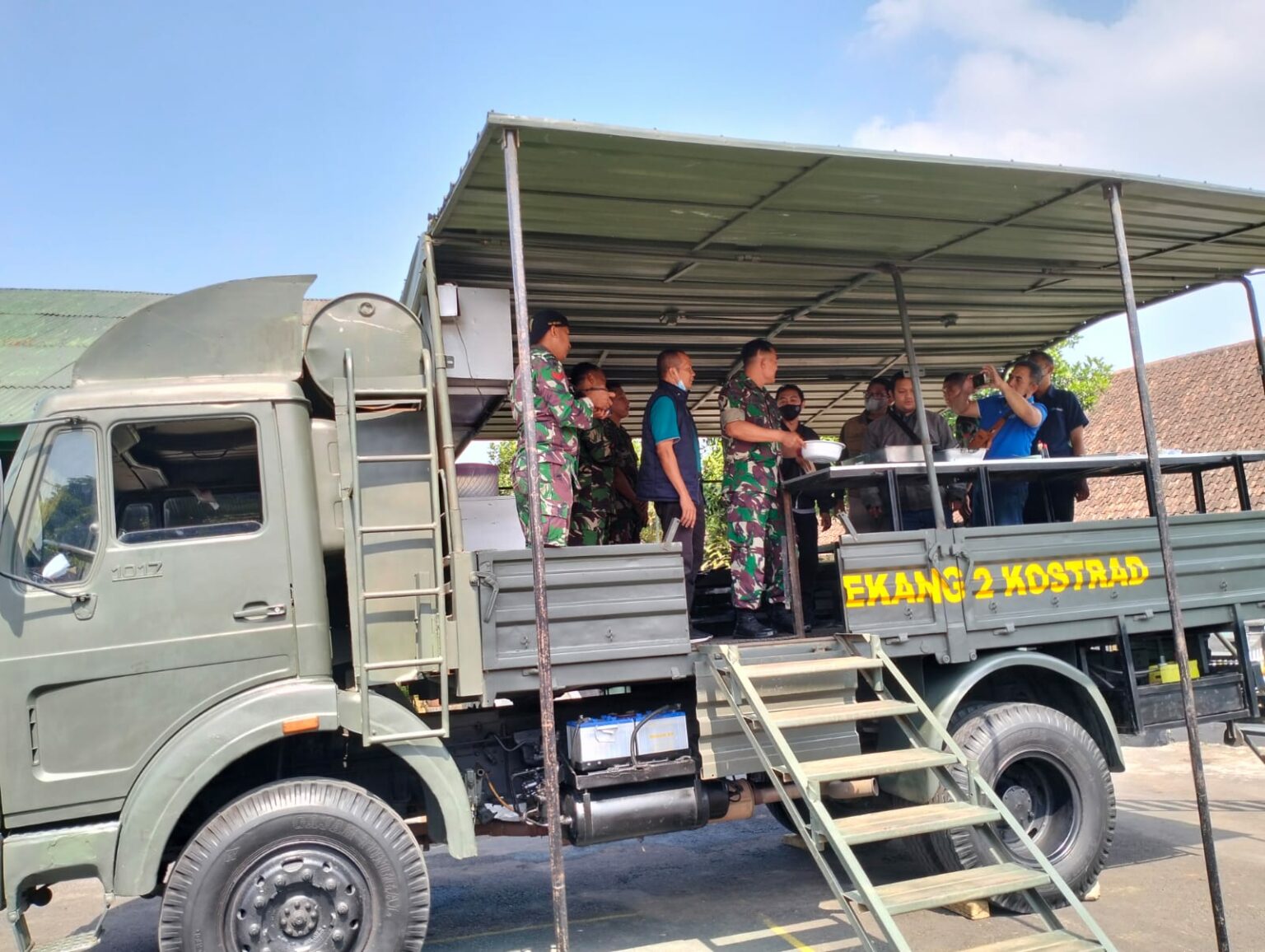 Inovasi Danyon Bekang 2/Kostrad, Sulap Truk Tua Menjadi Randurlap ...