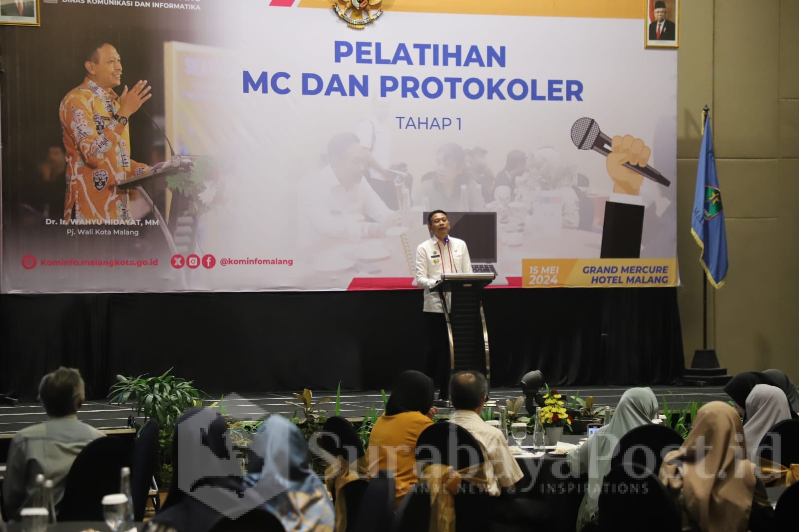 Pj Wali Kota Malang Beri Arahan Pada Pelatihan MC dan Protokoler Bagi ...